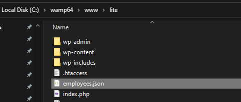 Import local file from path | WordPress.org